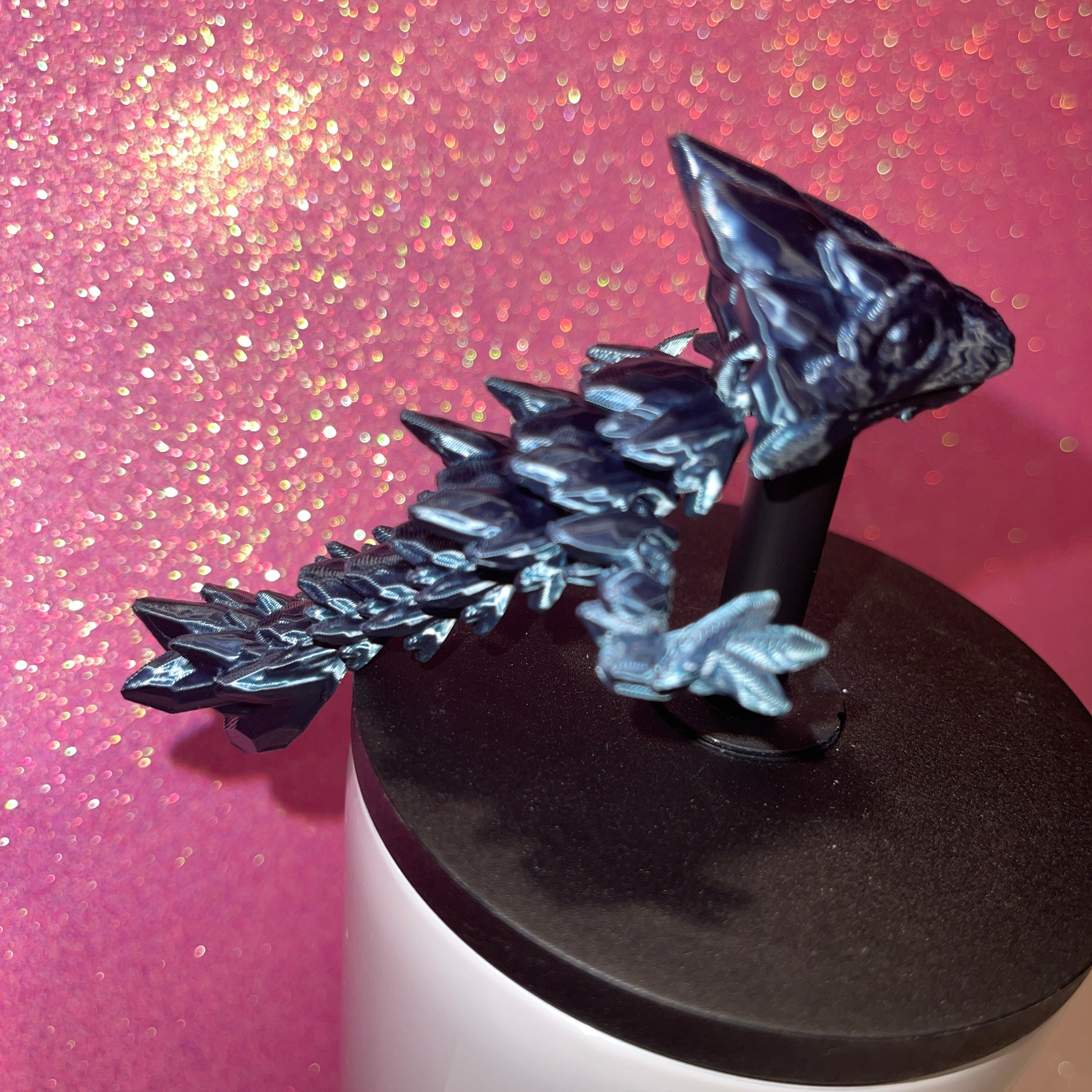 Gemstone Dragon 10mm Straw Topper 30oz 40oz Straw Toppers, Articulated ...